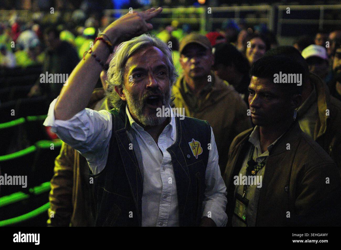 Juan Daniel Oviedo, the running mate of presidential candidate Paloma ...