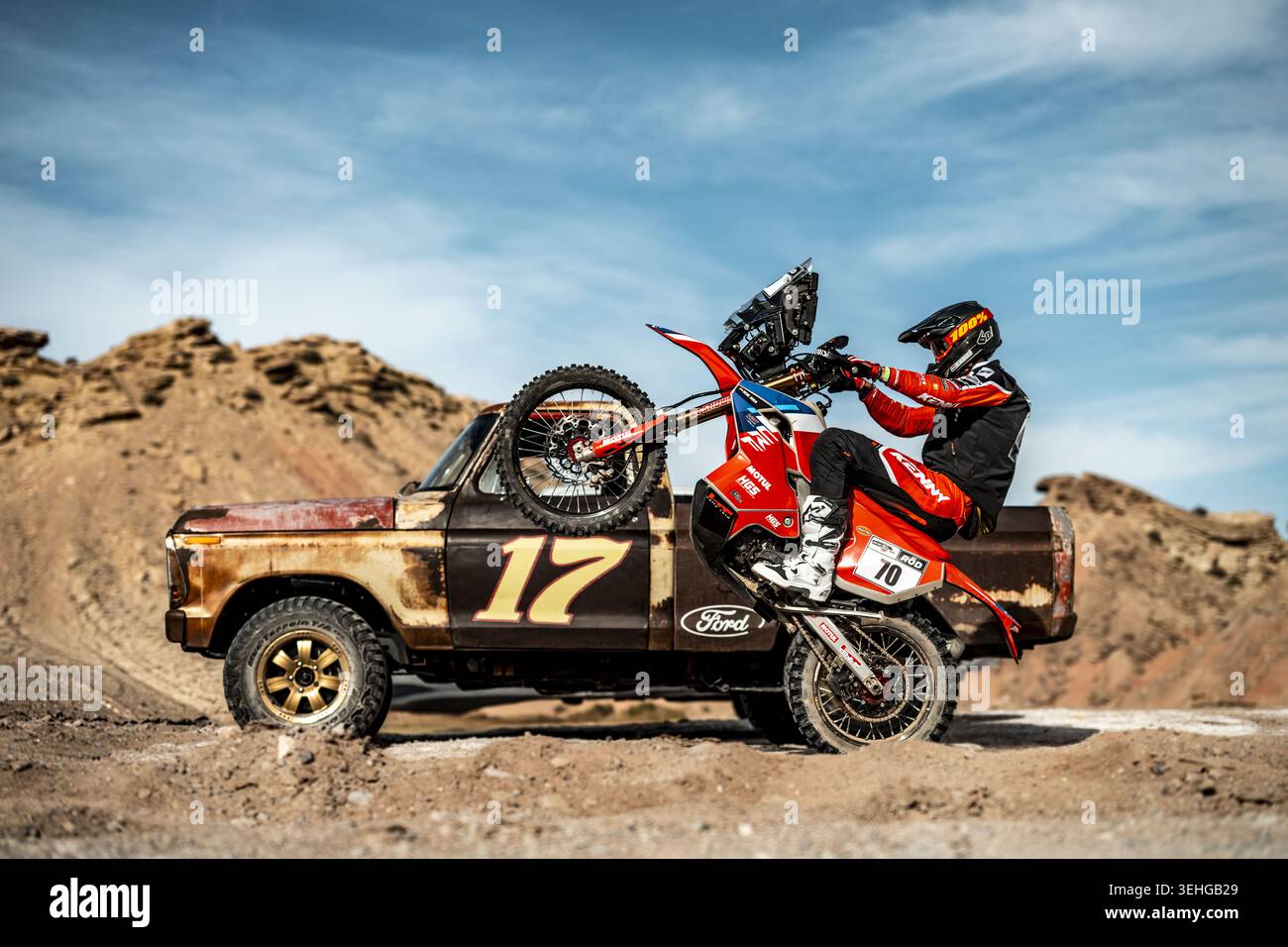 IPA85047635 - 70 BOER Rene (ned), HT Rally Raid, Honda CRF450RX Rally ...