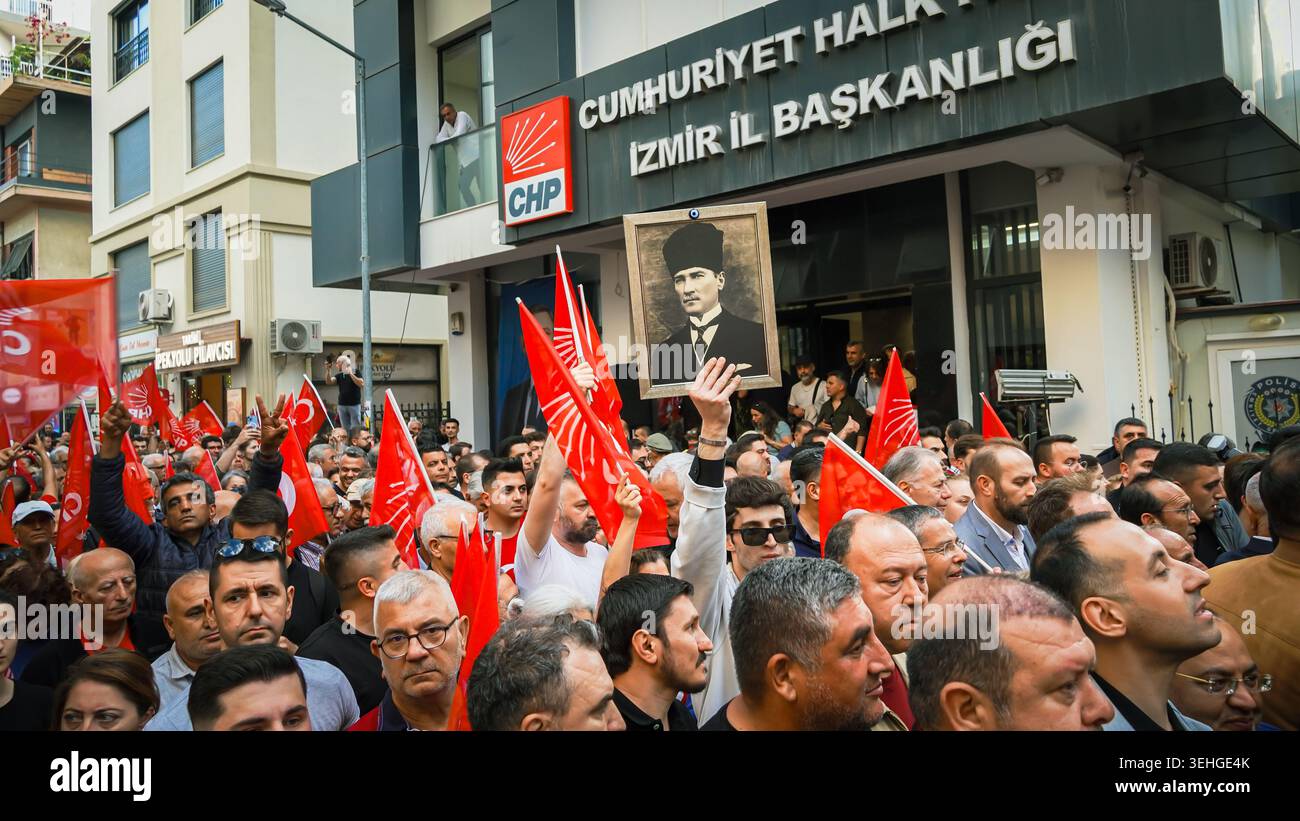 The CHP (Republican People's Party) Izmir Provincial Directorate and ...