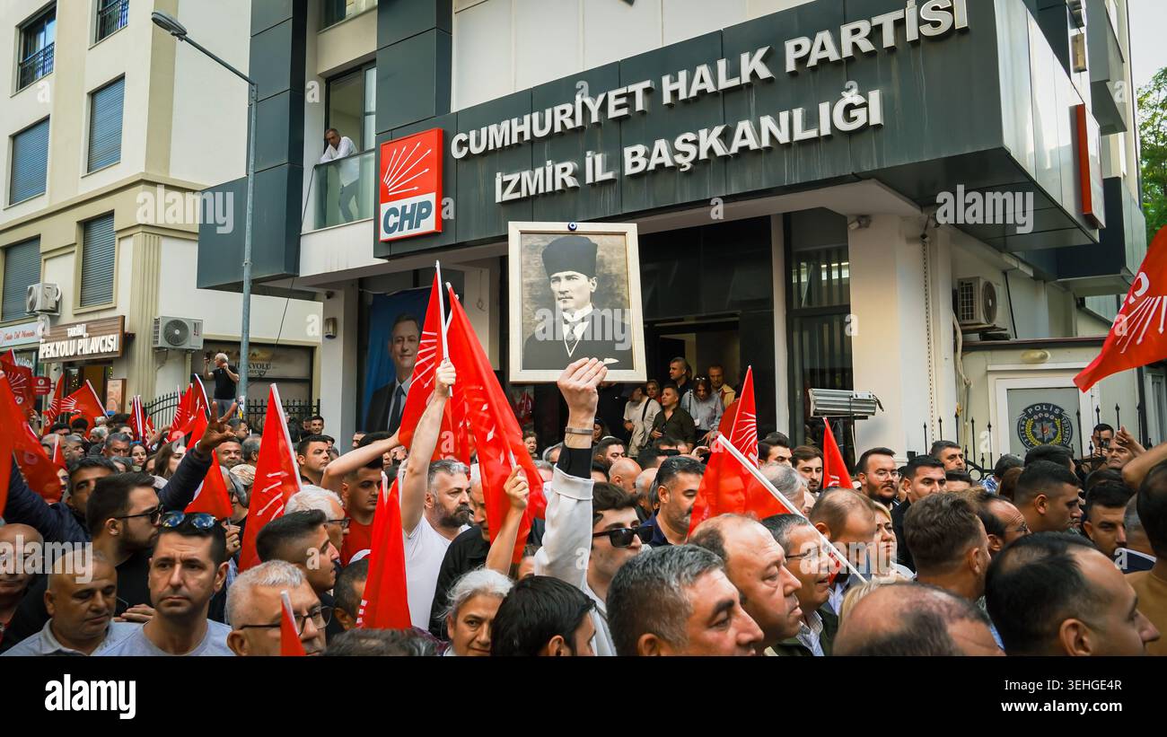 The CHP (Republican People's Party) Izmir Provincial Directorate and ...