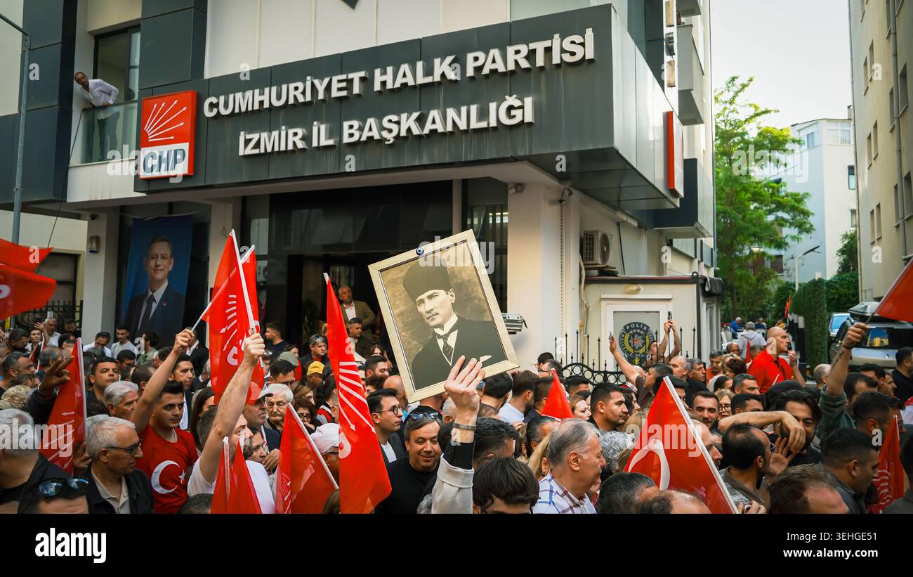 The CHP (Republican People's Party) Izmir Provincial Directorate and ...