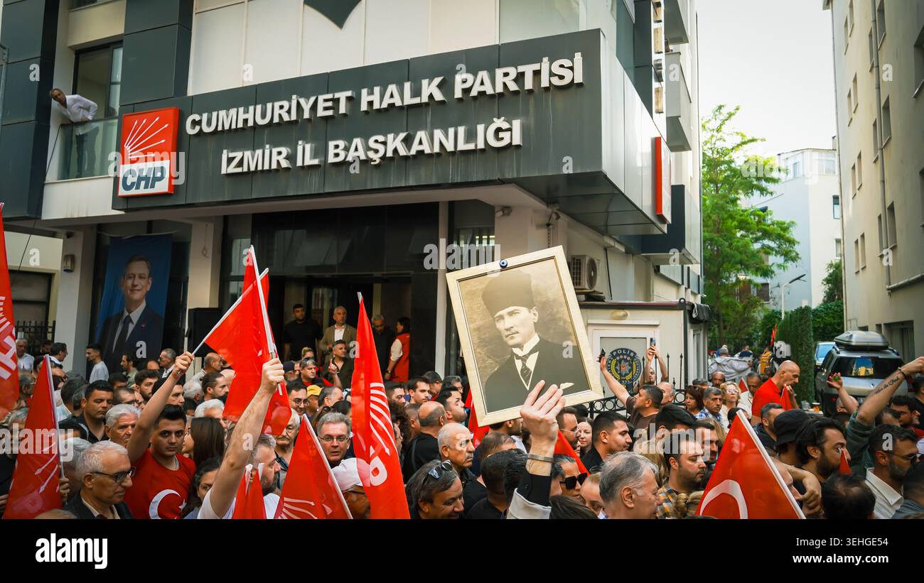 The CHP (Republican People's Party) Izmir Provincial Directorate and ...