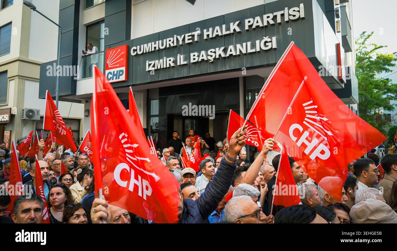 The CHP (Republican People's Party) Izmir Provincial Directorate and ...