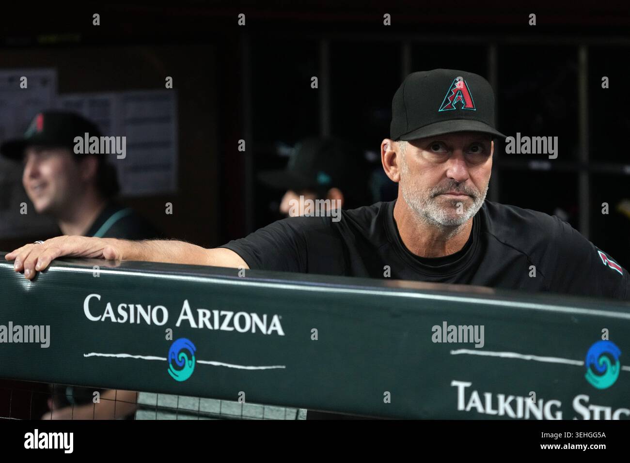 Arizona Diamondbacks manager Torey Lovullo (17) against the Colorado ...