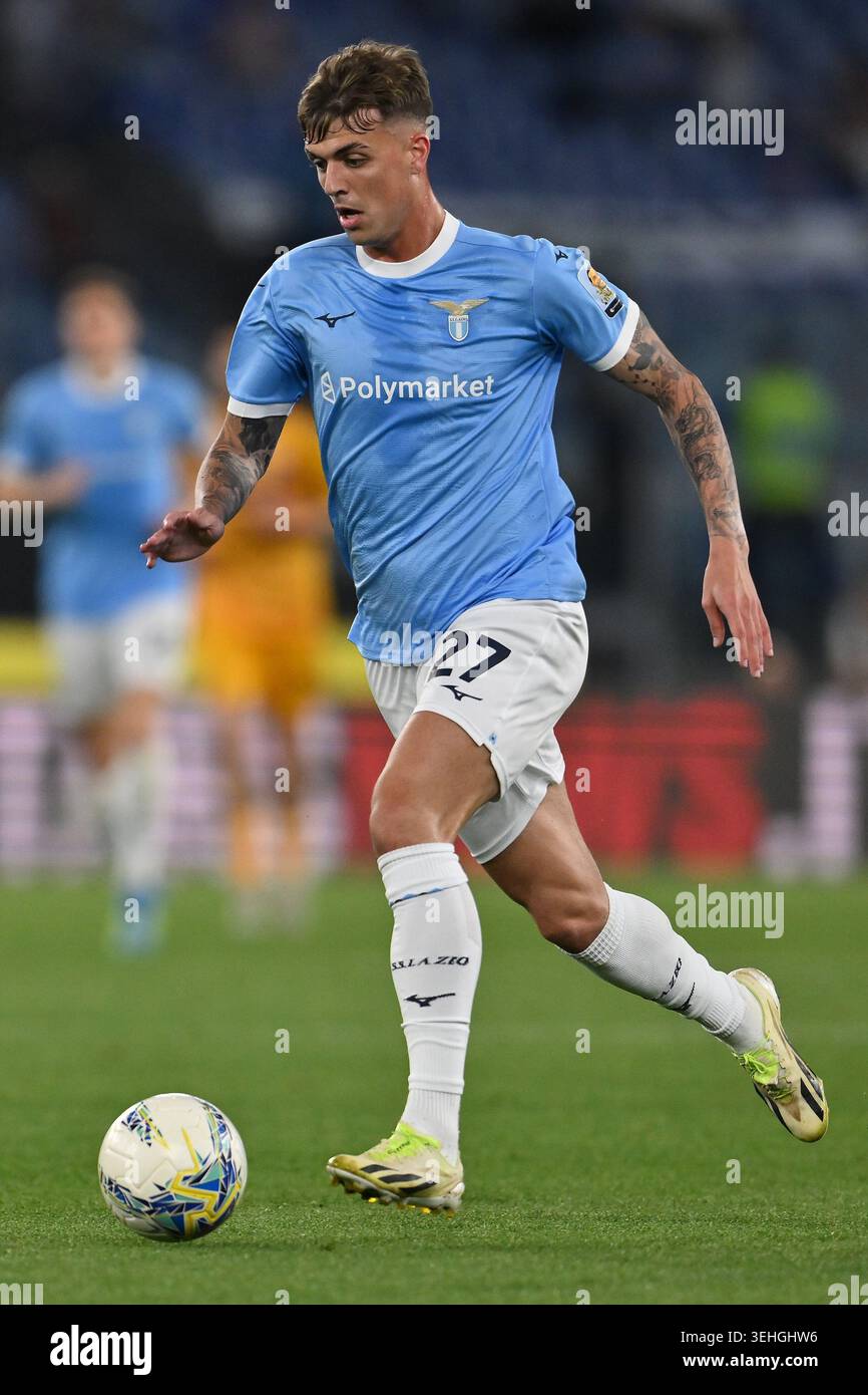 Daniel Maldini of S.S. Lazio is in action during the 38th matchday of ...