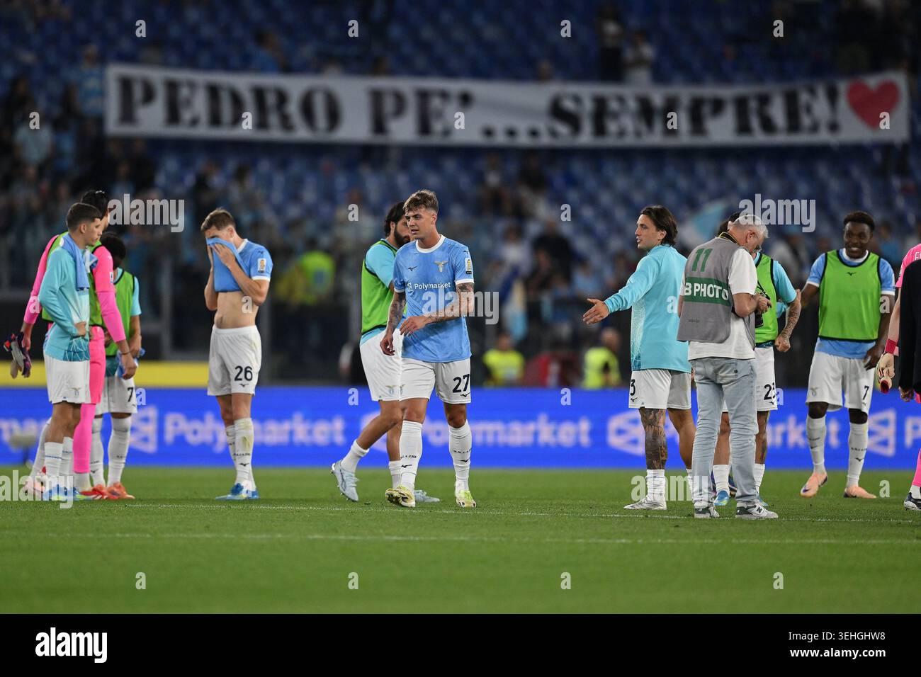 Daniel Maldini of S.S. Lazio at the end of the 38th matchday of the ...