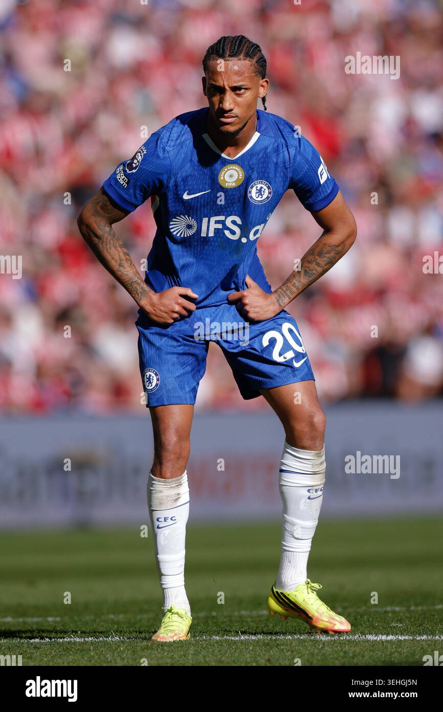 Joao Pedro of Chelsea during the Sunderland v Chelsea Premier League ...