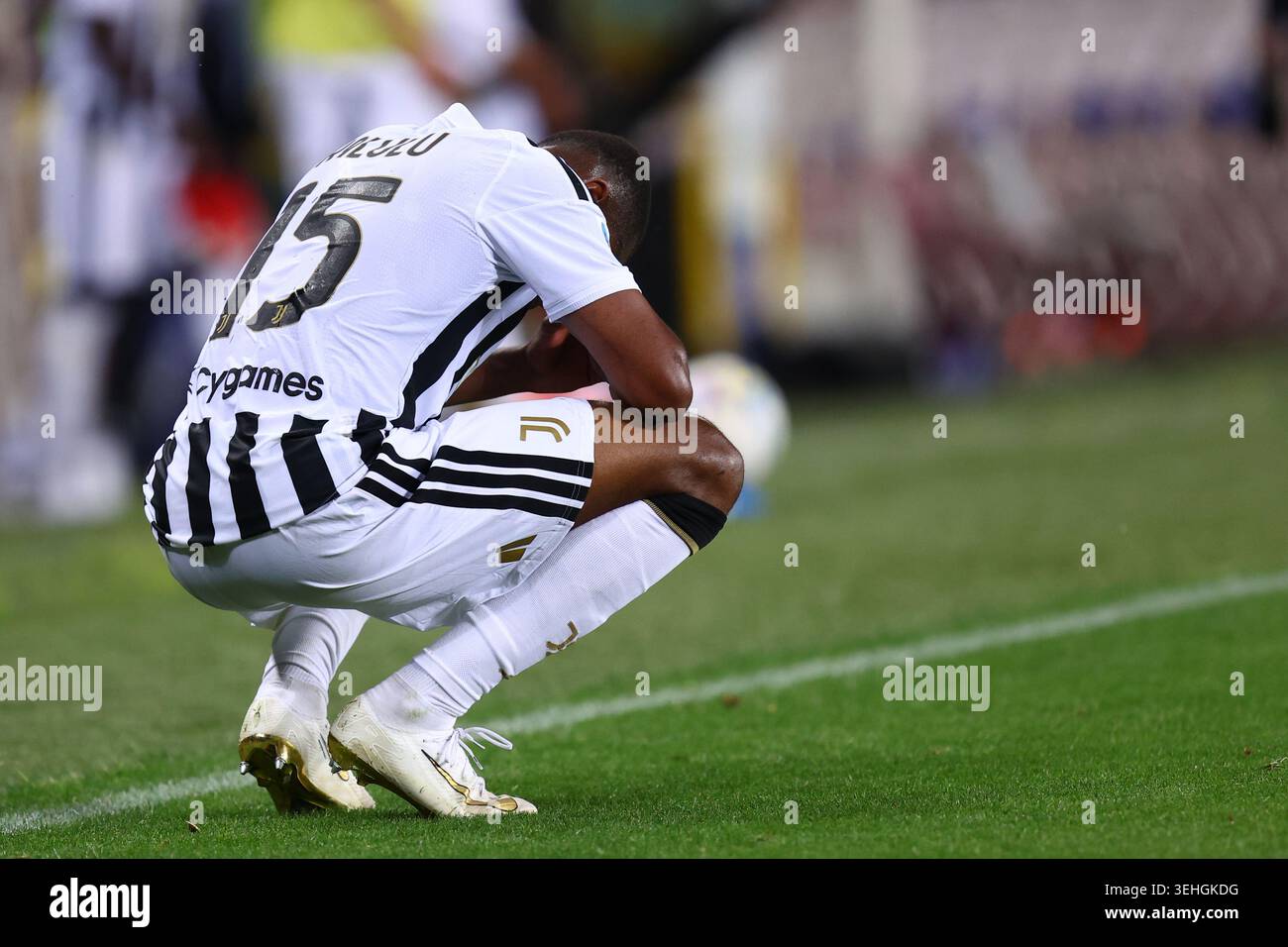 Pierre Kalulu of Juventus Fc looks dejected at the end of the Serie A ...