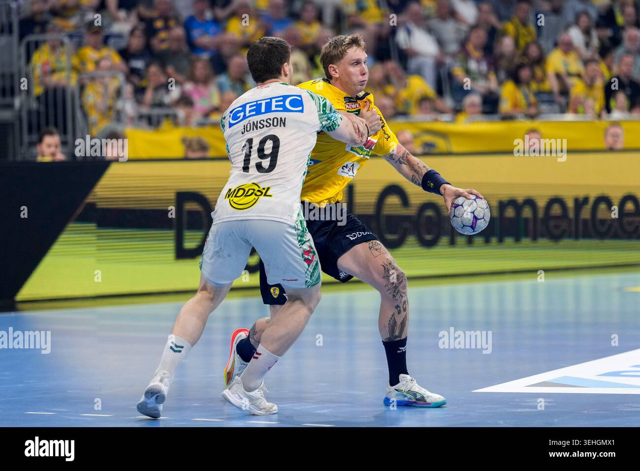 v.li.: Elvar Örn Jonsson (SCM, 19), Edwin Aspenbäck (RNL, 78 ...