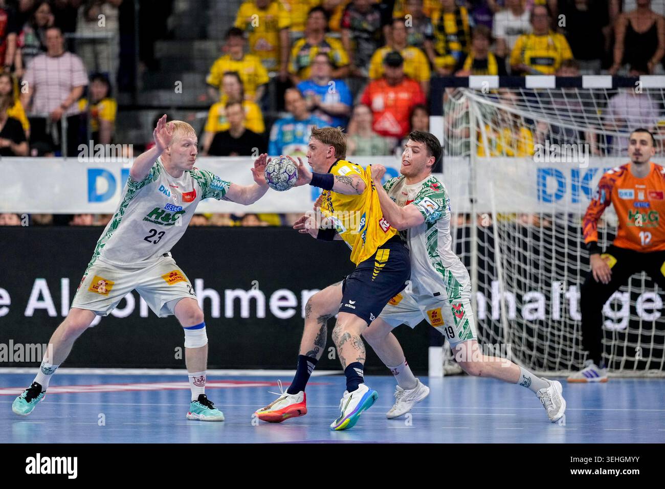 v.li.: Magnus Saugstrup (SCM, 23), Edwin Aspenbäck (RNL, 78), Elvar Örn ...