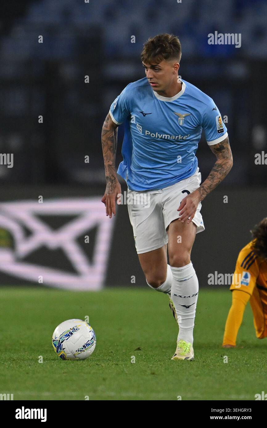 IPA85050505 - Daniel Maldini of S.S. Lazio is in action during the 38th ...