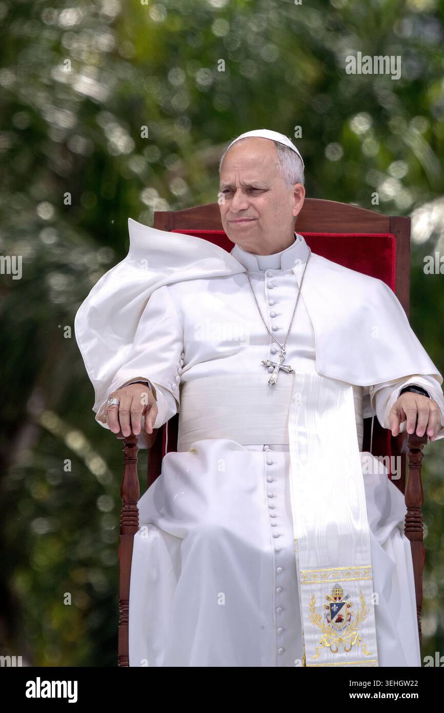 Pope Leo XIV meets the mayors and faithful of the various ...