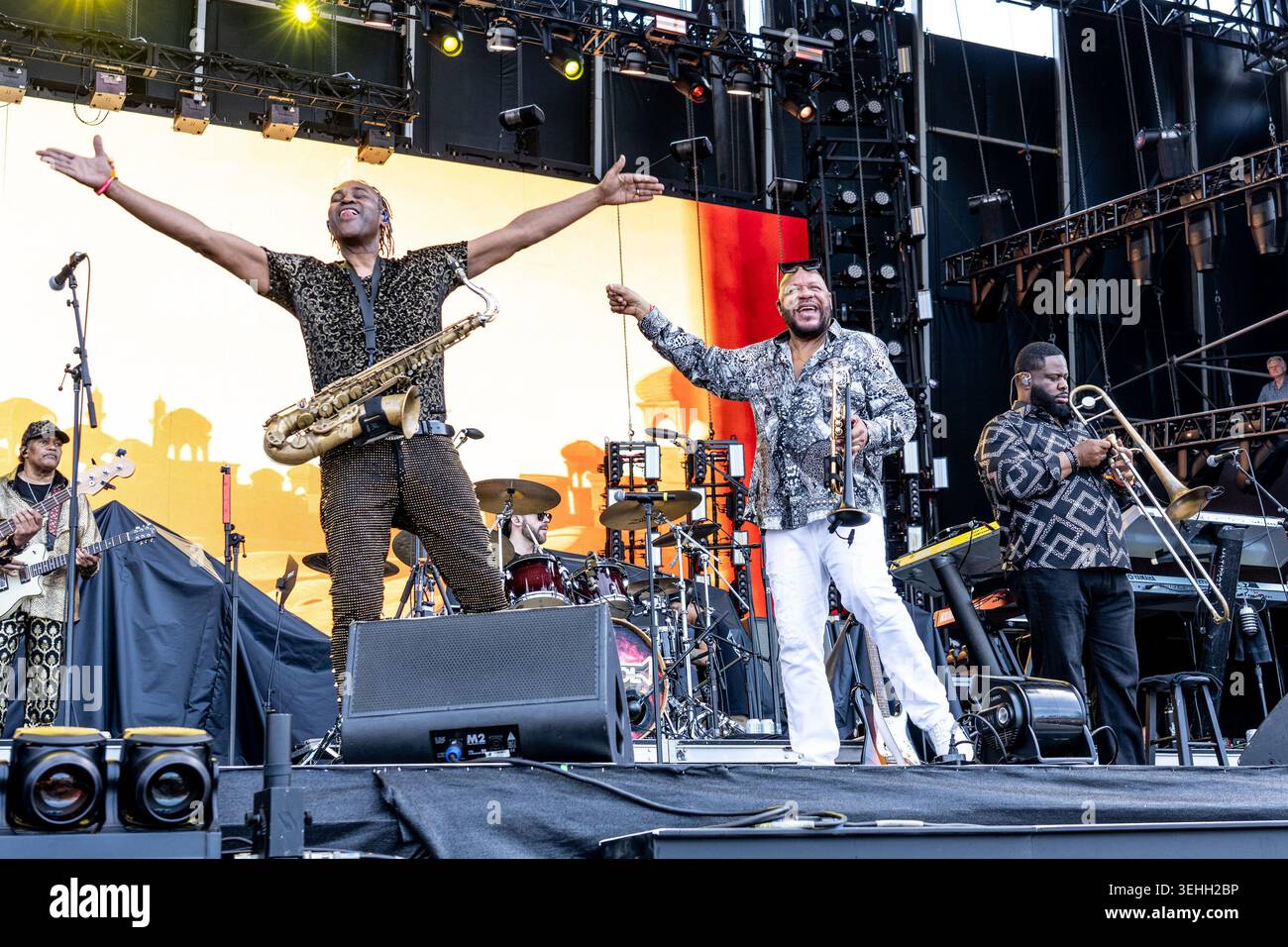 Kool & the Gang performs during BottleRock Napa Valley on Sunday, May ...