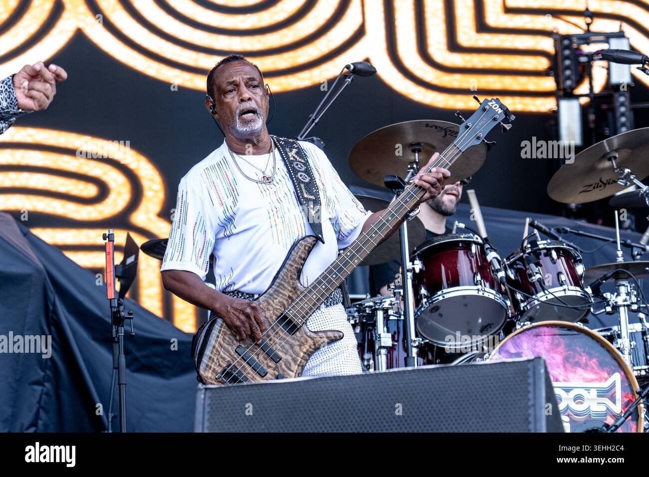 Robert Bell of Kool & the Gang performs during BottleRock Napa Valley ...