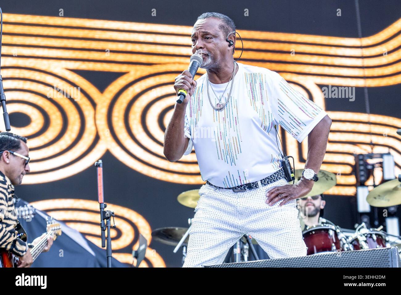 Robert Bell of Kool & the Gang performs during BottleRock Napa Valley ...