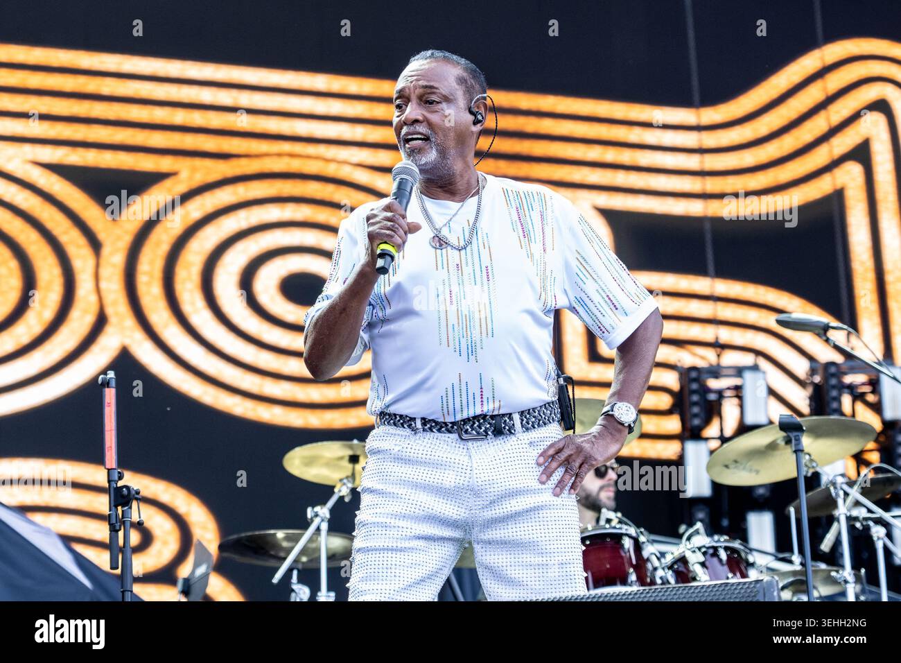 Robert Bell, of Kool & the Gang, performs during BottleRock Napa Valley ...