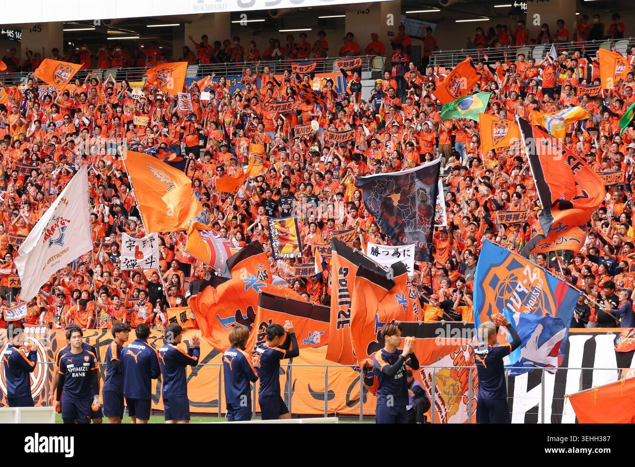 Shimizu S-Pulse fans, MAY 24, 2026 - Football / Soccer : J1 100 Year ...