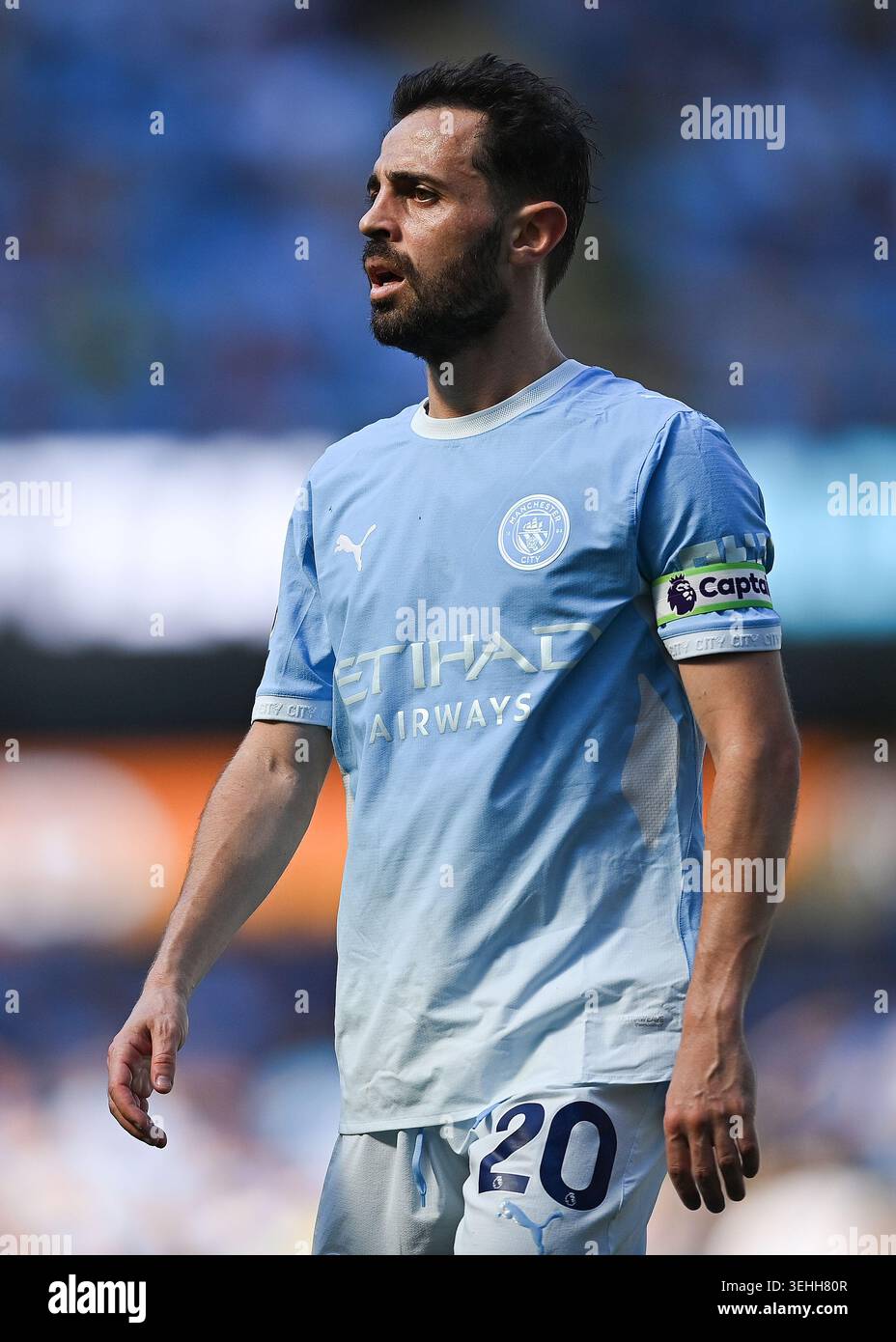 Bernardo Silva of Manchester City during the Manchester City v Aston ...