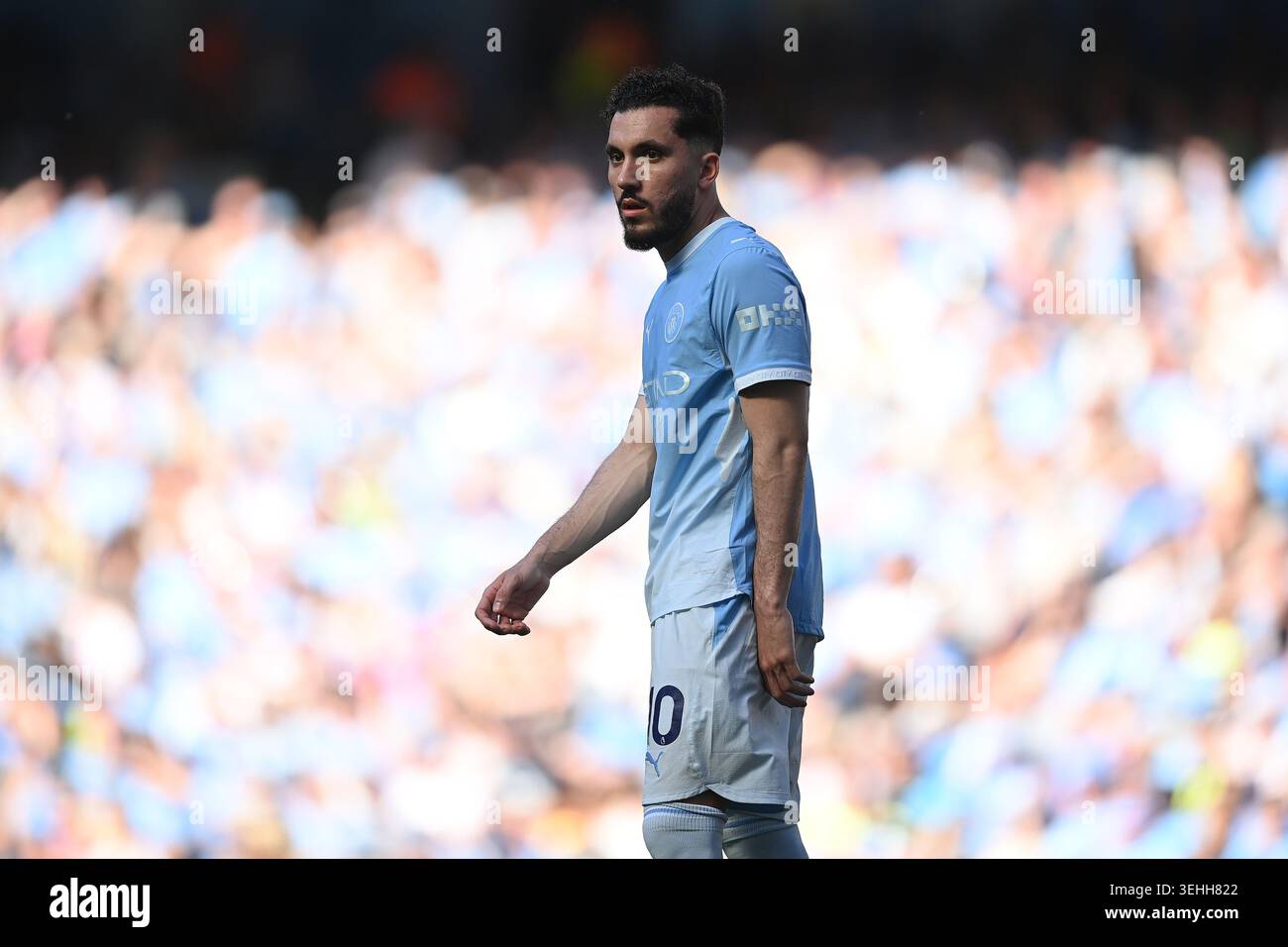Rayan Cherki of Manchester City during the Manchester City v Aston ...