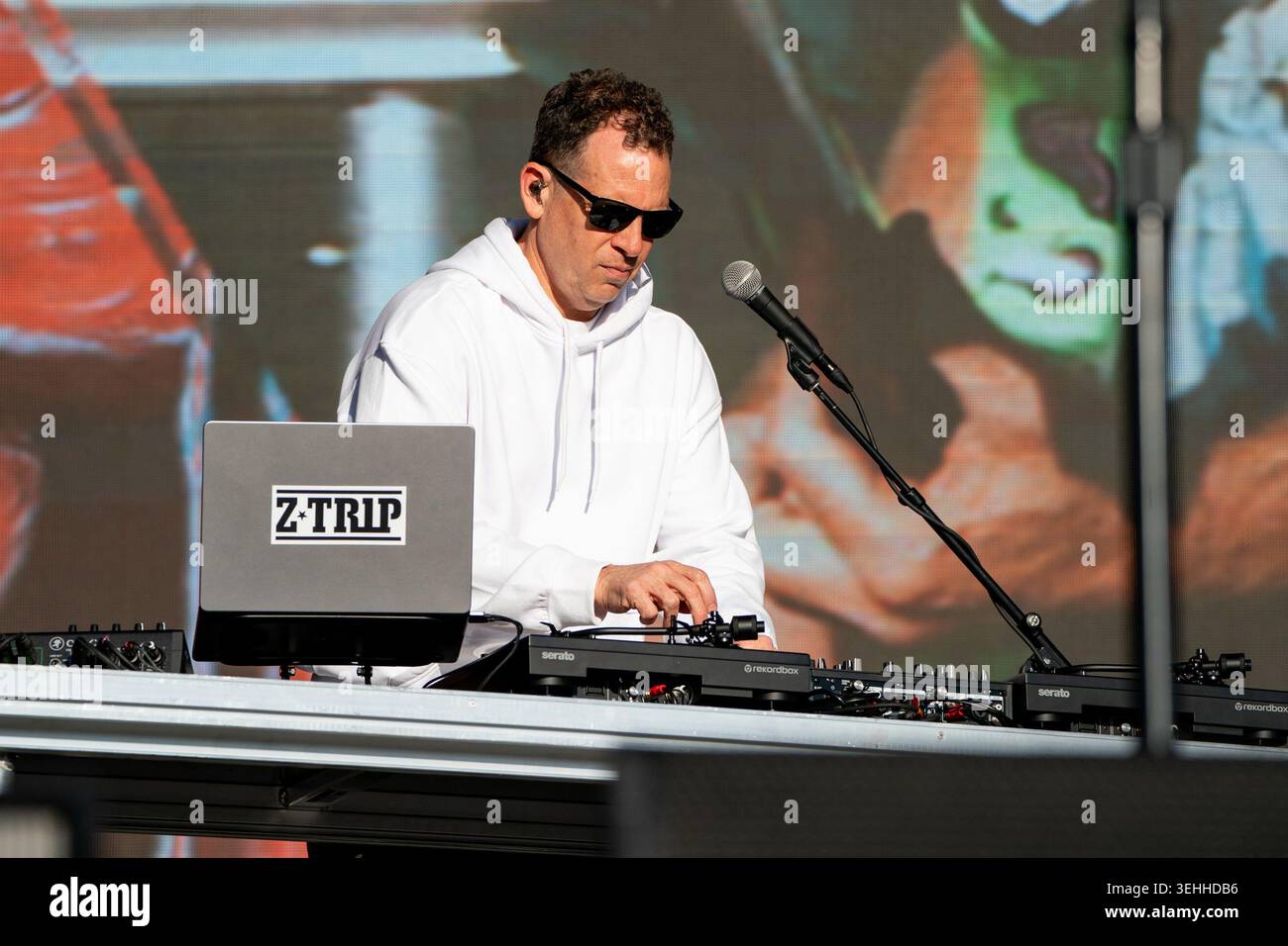DJ Z-Trip of Slightly Stoopid performs during BottleRock Napa Valley on ...