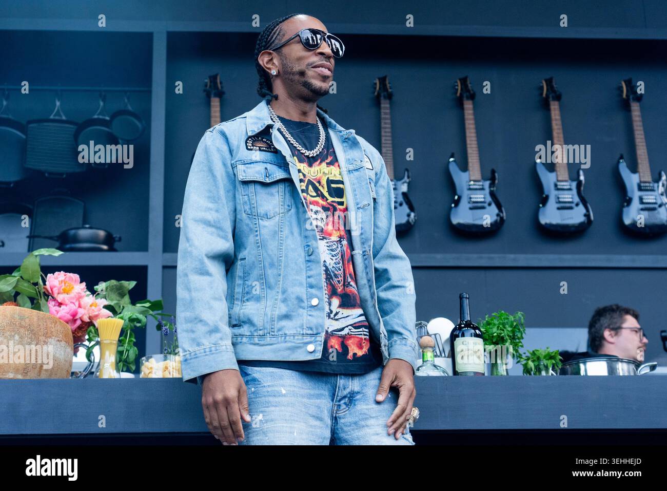 Ludacris is seen during BottleRock Napa Valley on Sunday, May 24, 2026 ...