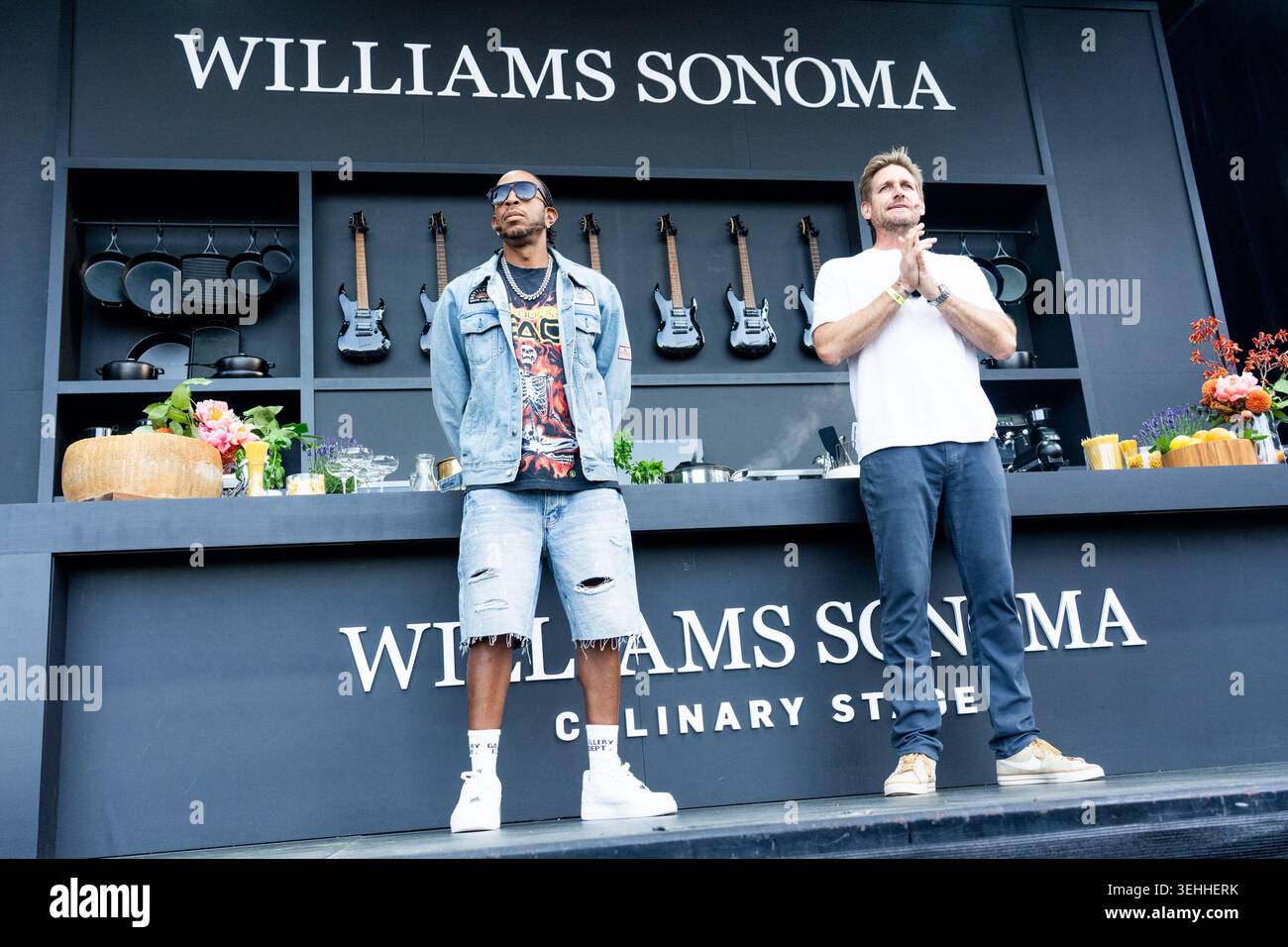 Ludacris, left, and Curtis Stone attend BottleRock Napa Valley on ...