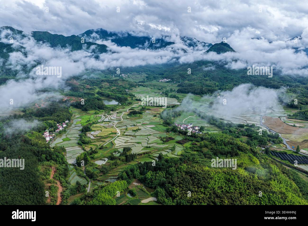 **CHINESE MAINLAND, HONG KONG, MACAU AND TAIWAN OUT**Terraced fields ...