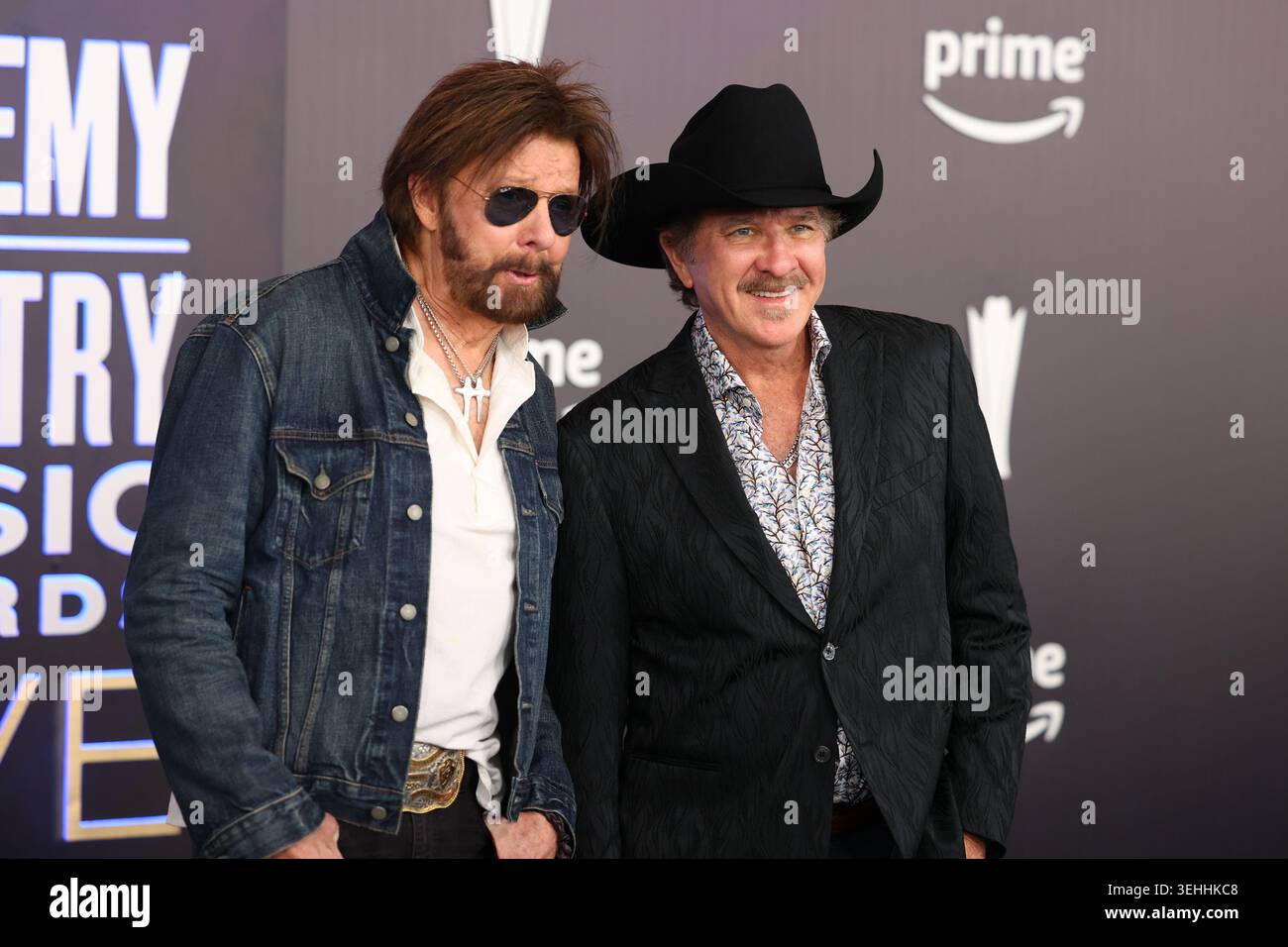 Ronnie Dunn and Kix Brooks attend the 61st Academy of Country Music ...