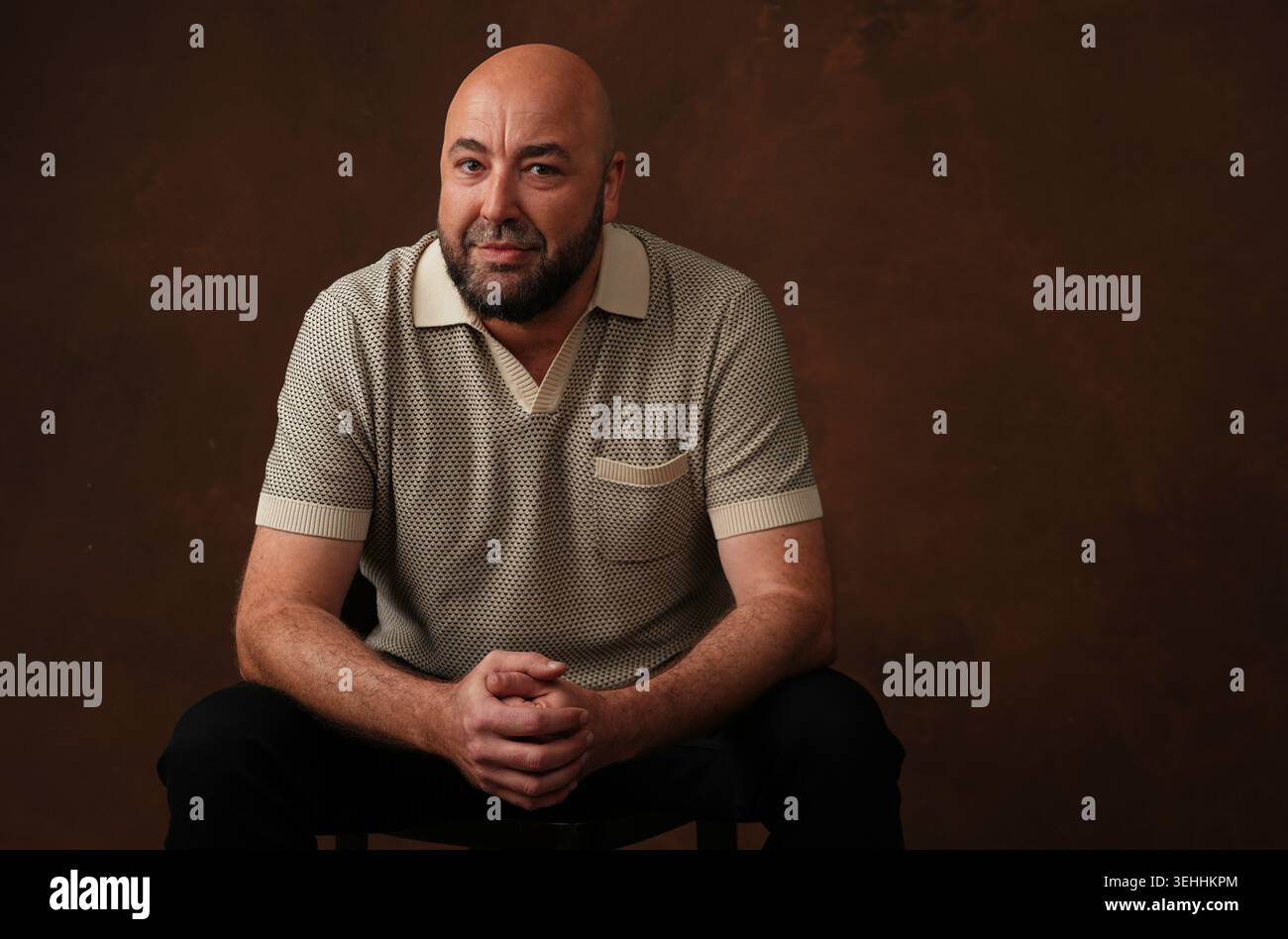 Anthony Maras, director/co-writer of the film "Pressure," poses for a ...