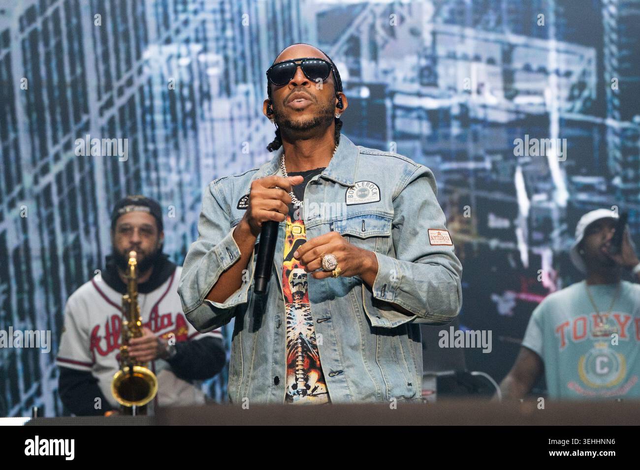 Ludacris performs during BottleRock Napa Valley on Sunday, May 24, 2026 ...