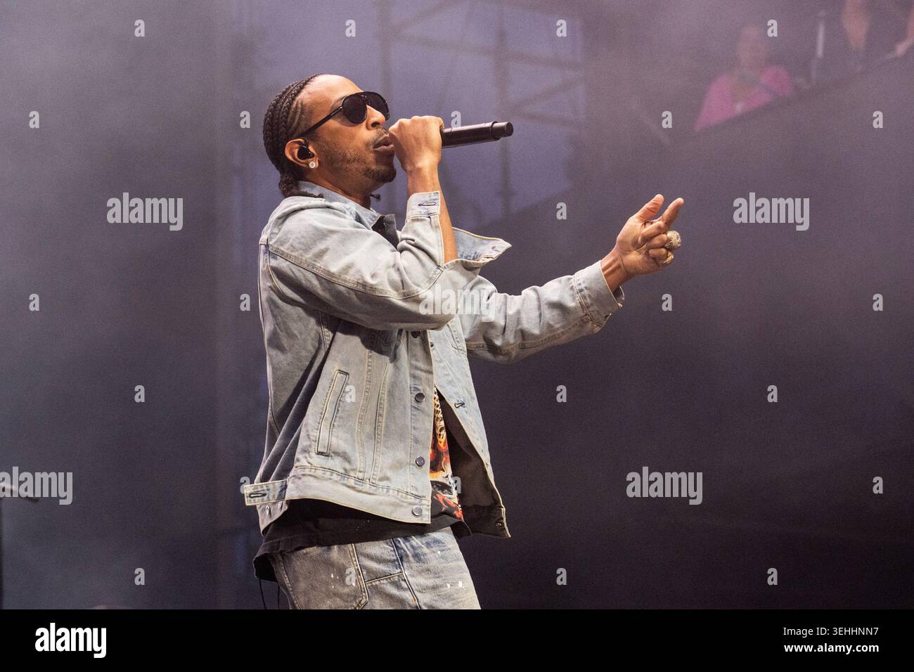 Ludacris performs during BottleRock Napa Valley on Sunday, May 24, 2026 ...