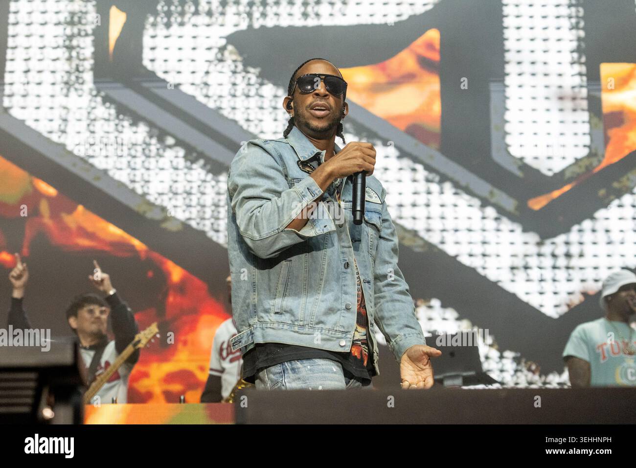Ludacris performs during BottleRock Napa Valley on Sunday, May 24, 2026 ...