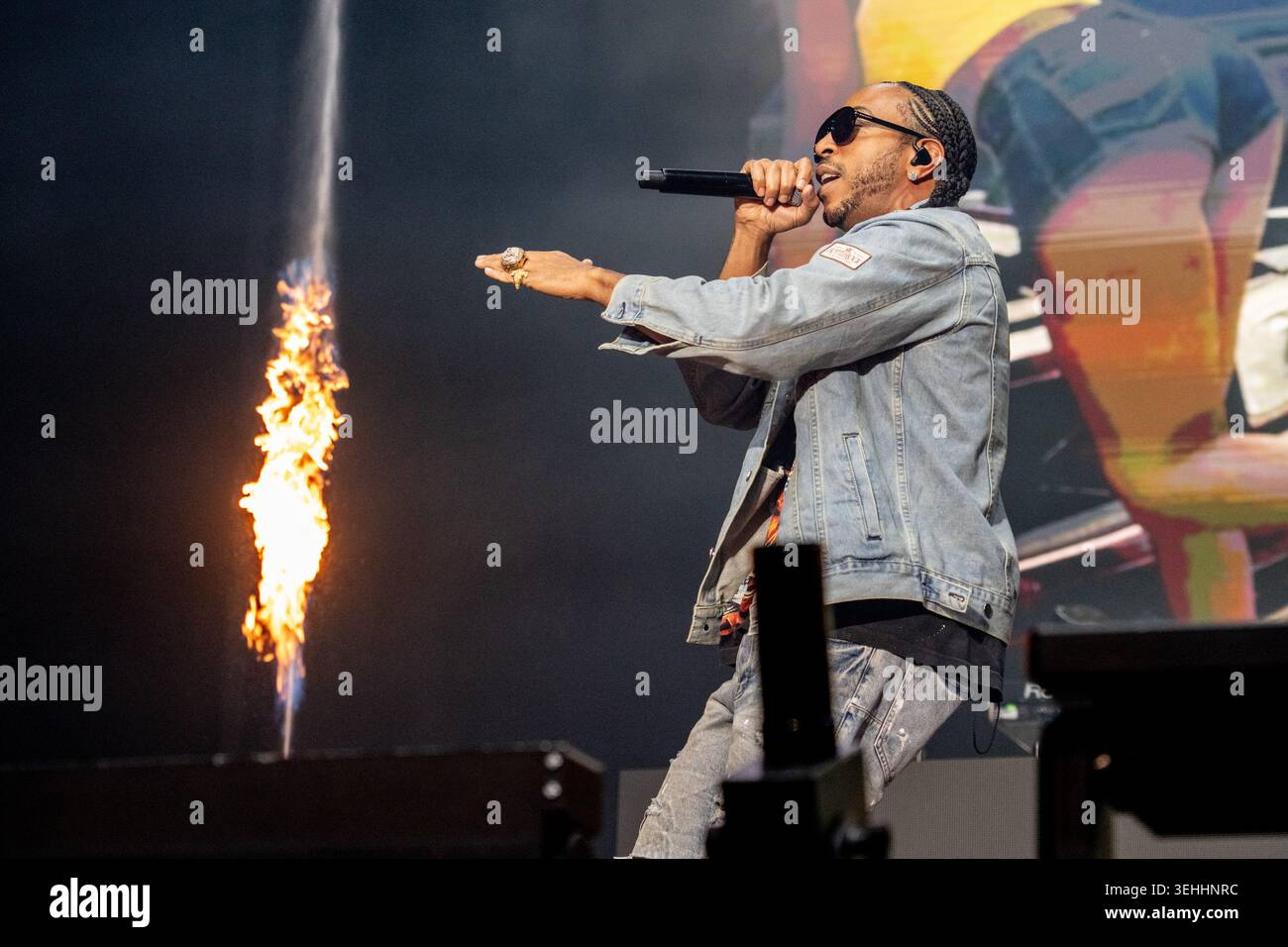Ludacris performs during BottleRock Napa Valley on Sunday, May 24, 2026 ...