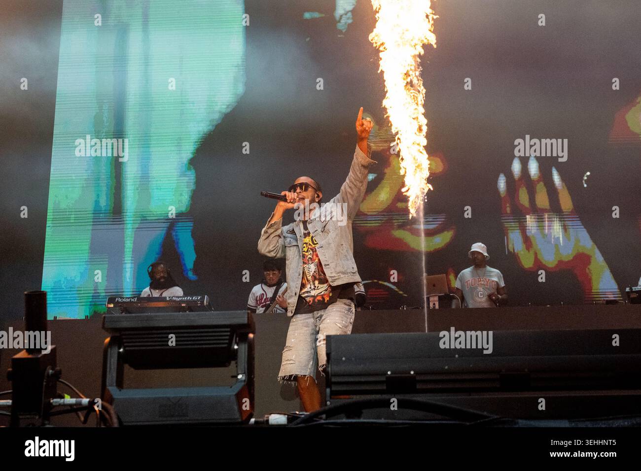Ludacris performs during BottleRock Napa Valley on Sunday, May 24, 2026 ...