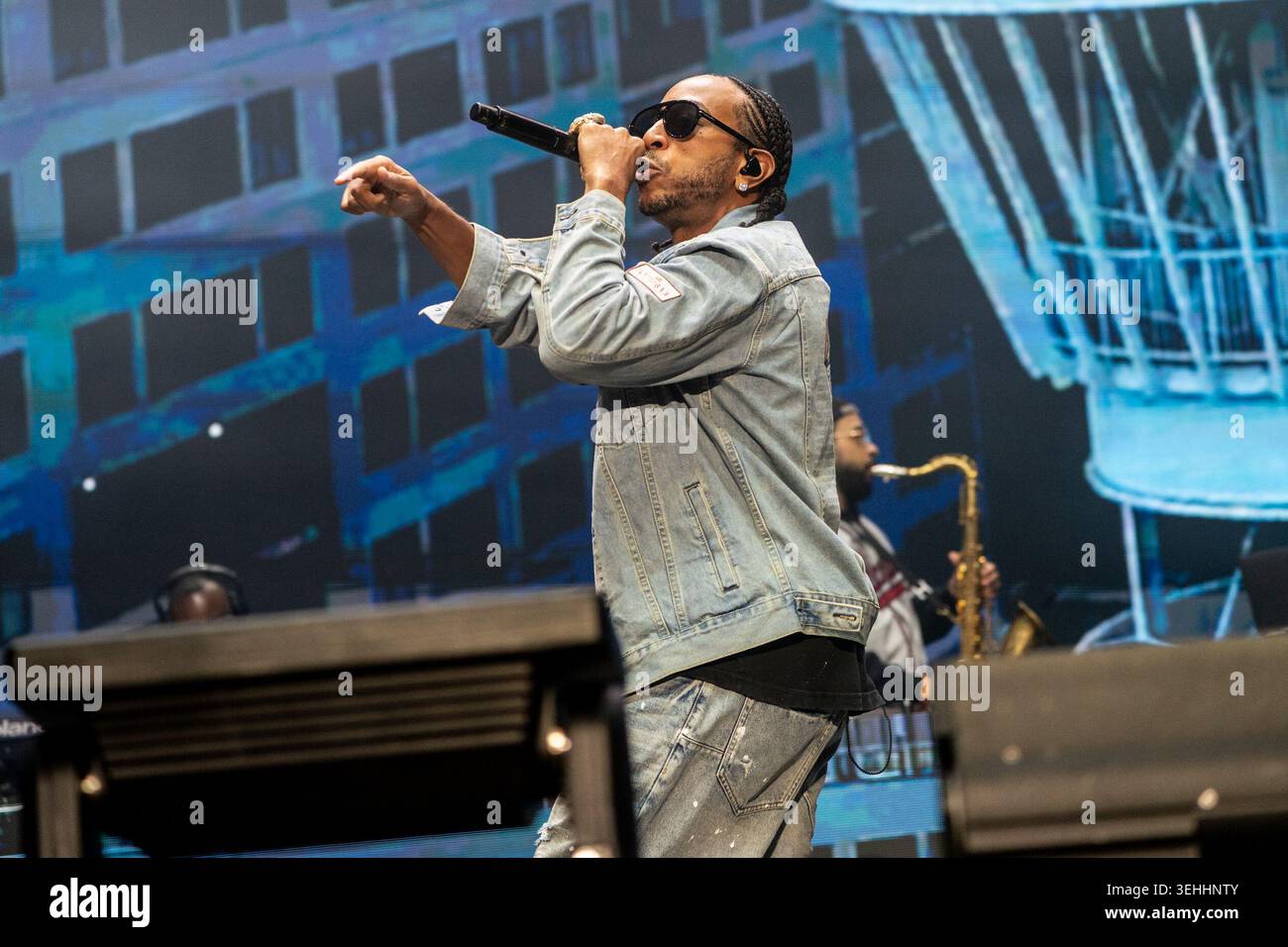 Ludacris performs during BottleRock Napa Valley on Sunday, May 24, 2026 ...