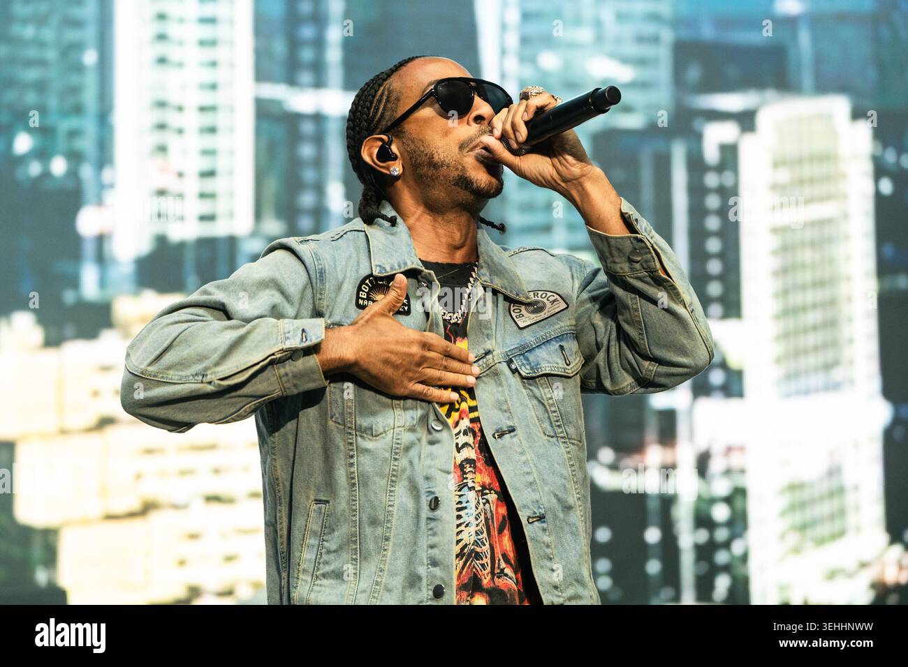 Ludacris performs during BottleRock Napa Valley on Sunday, May 24, 2026 ...