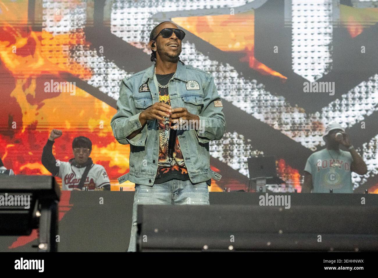 Ludacris performs during BottleRock Napa Valley on Sunday, May 24, 2026 ...