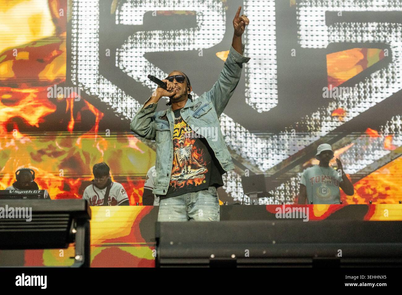 Ludacris performs during BottleRock Napa Valley on Sunday, May 24, 2026 ...
