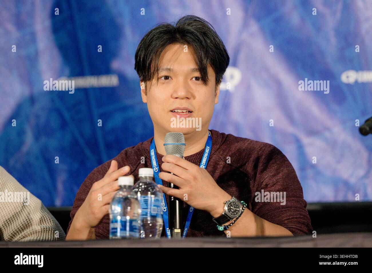 Stephen Fu speaks onstage during the Comicpalooza 2026 Houston day 3 at ...