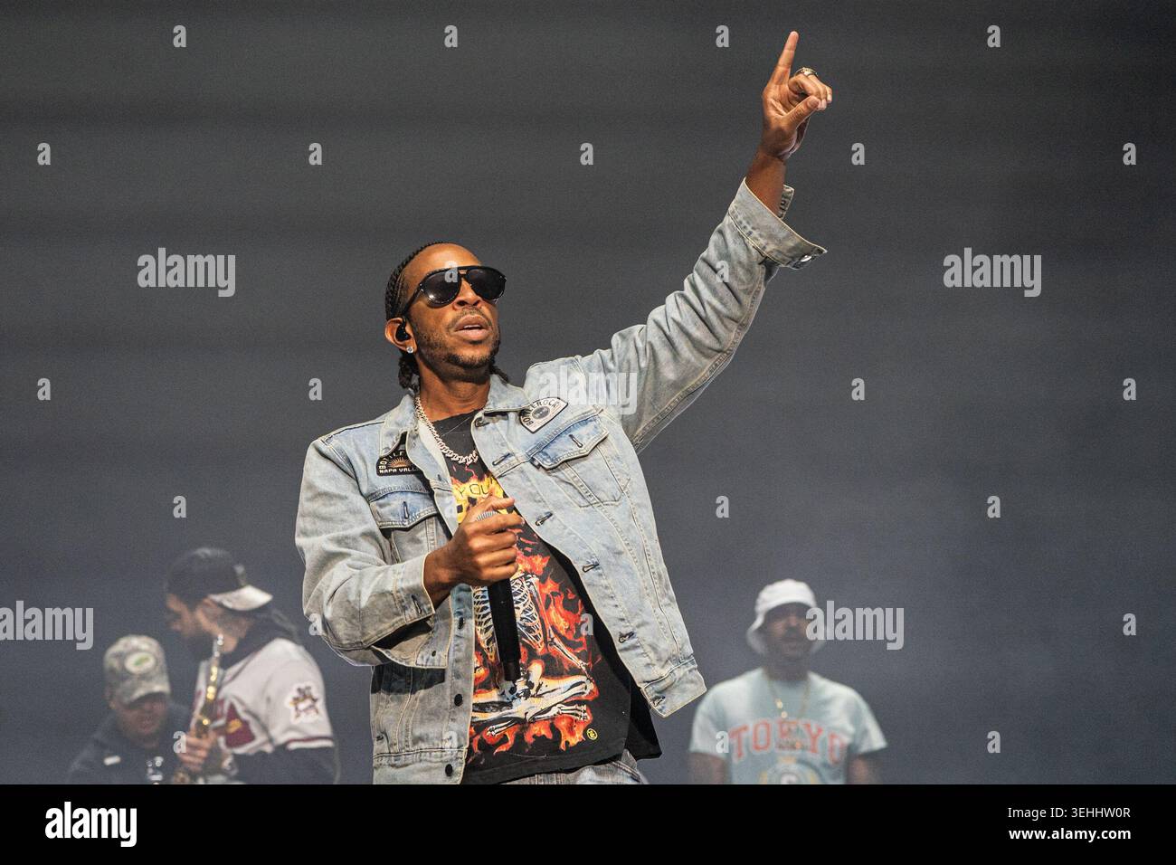 Ludacris performs during BottleRock Napa Valley on Sunday, May 24, 2026 ...