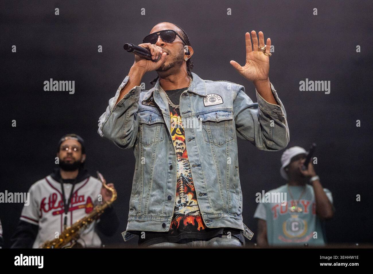 Ludacris performs during BottleRock Napa Valley on Sunday, May 24, 2026 ...