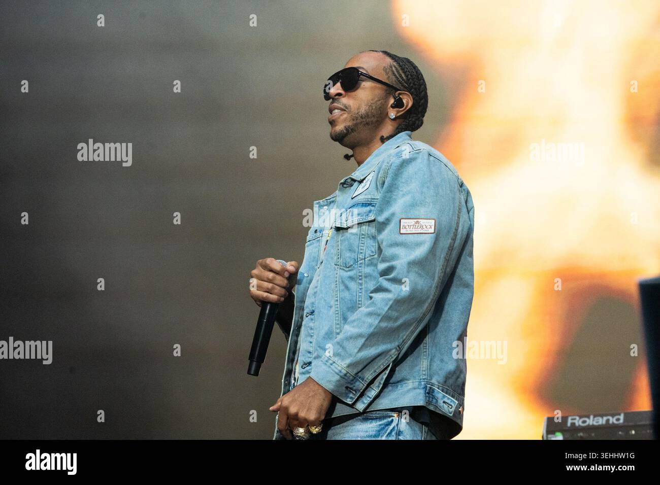 Ludacris performs during BottleRock Napa Valley on Sunday, May 24, 2026 ...