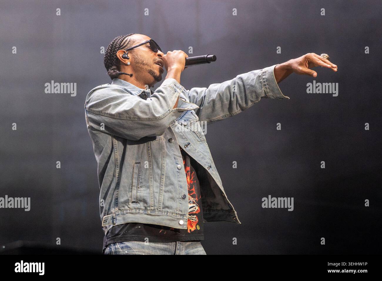 Ludacris performs during BottleRock Napa Valley on Sunday, May 24, 2026 ...