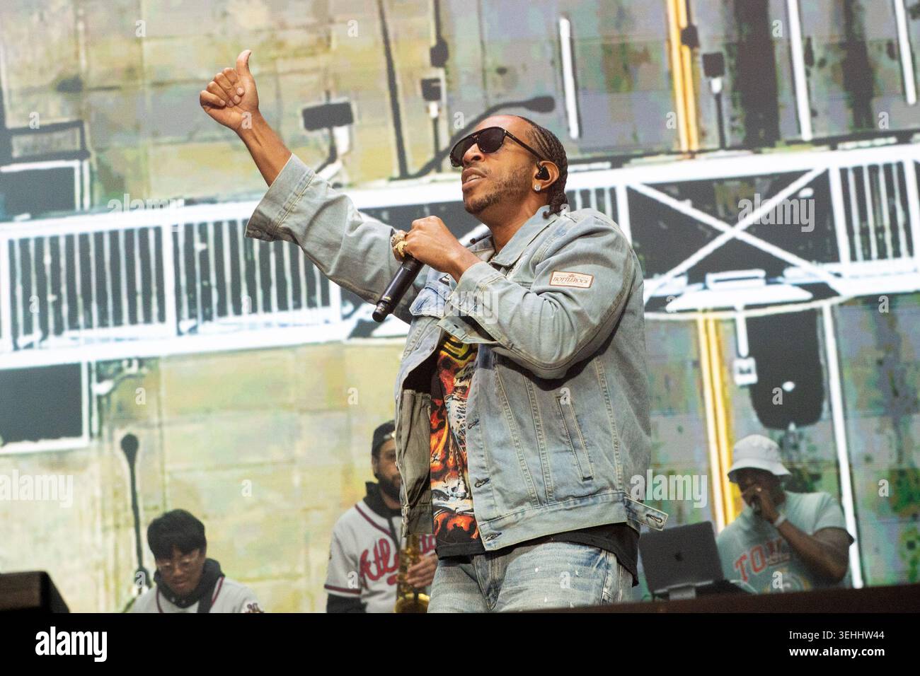 Ludacris performs during BottleRock Napa Valley on Sunday, May 24, 2026 ...