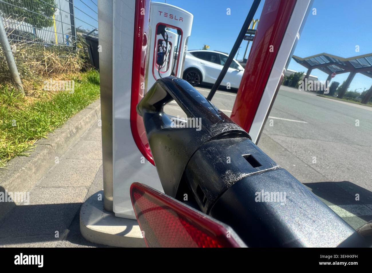 TESLA Charging Station,,Supercharger, Car,Electric Car,Charging Plug ...