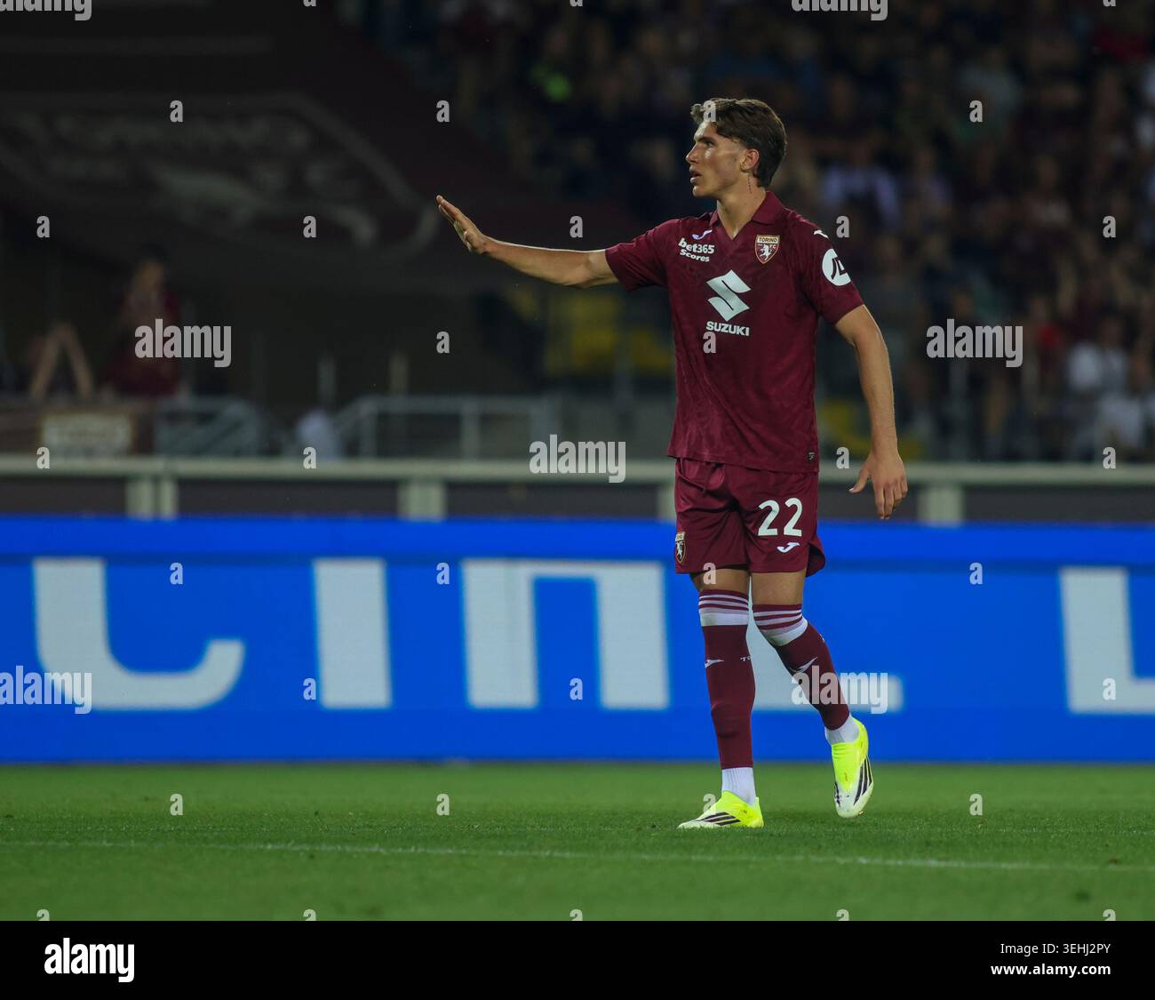 Cesare Casadei of Torino FC during the Italian Serie A, football match ...