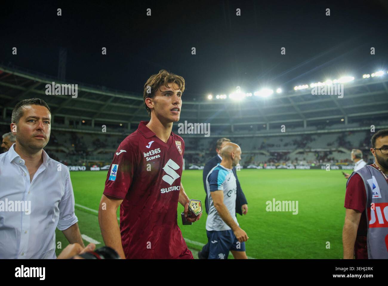 Cesare Casadei of Torino FC during the Italian Serie A, football match ...