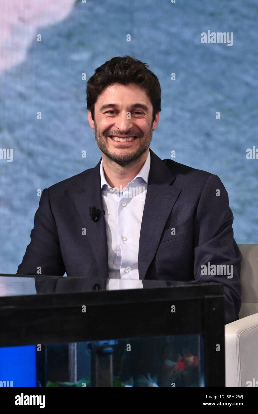 IPA85050671 - Milan, TV broadcast "Che Tempo Che Fa" - Nove. In the ...