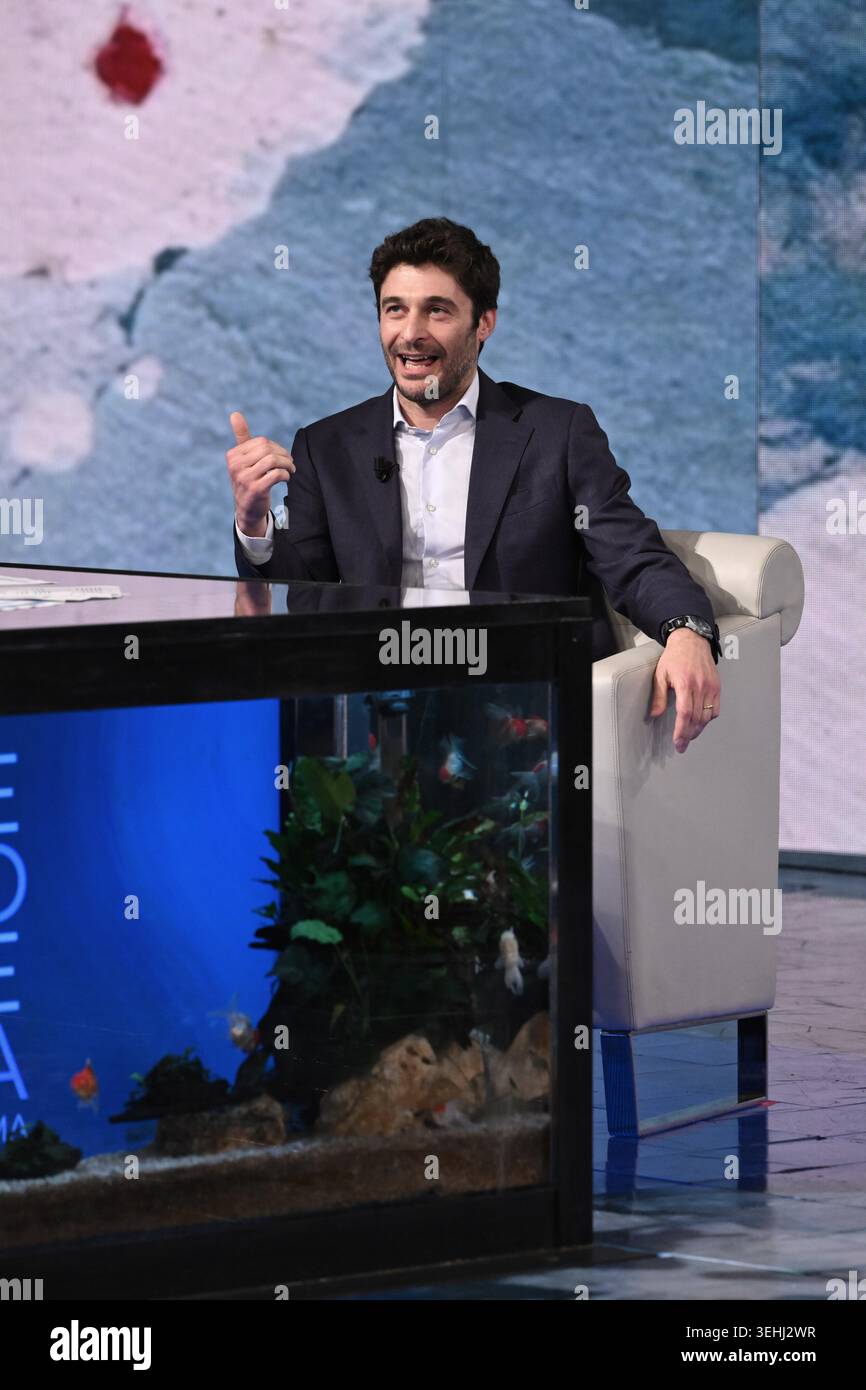 IPA85050665 - Milan, TV broadcast "Che Tempo Che Fa" - Nove. In the ...