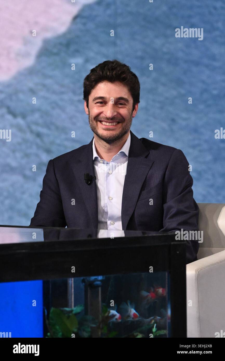 IPA85050669 - Milan, TV broadcast "Che Tempo Che Fa" - Nove. In the ...